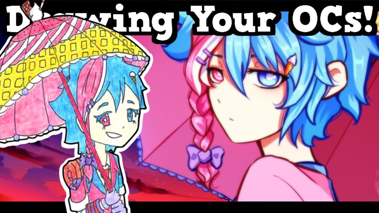 Most Colorful OC Yet! - Drawing Your OCs #68 | Art Challenge - YouTube