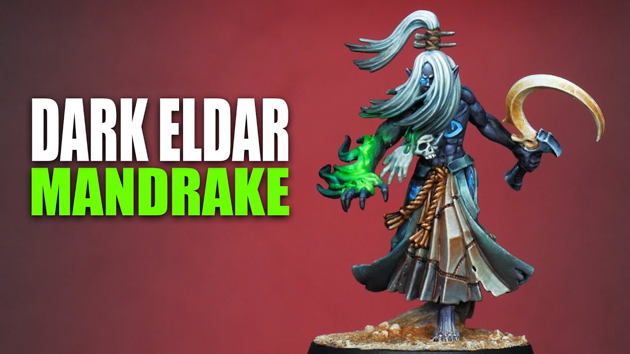 Figuring out a Scheme for my Dark Eldar Mandrakes! - YouTube