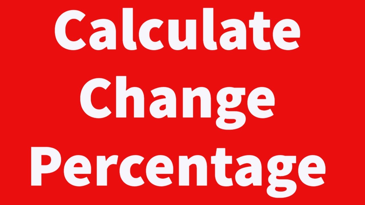 Calculate Change Percentage Automatically As You Type YouTube calculate-change-percentage-automatically-as-you-type-youtube