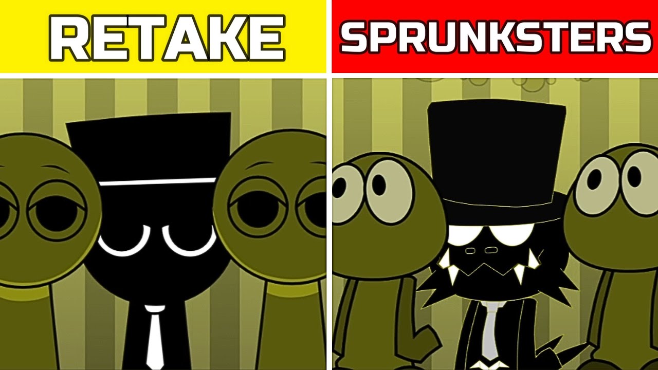 Incredibox Sprunki Retake But Mustard VS Sprunksters But Mustard - YouTube