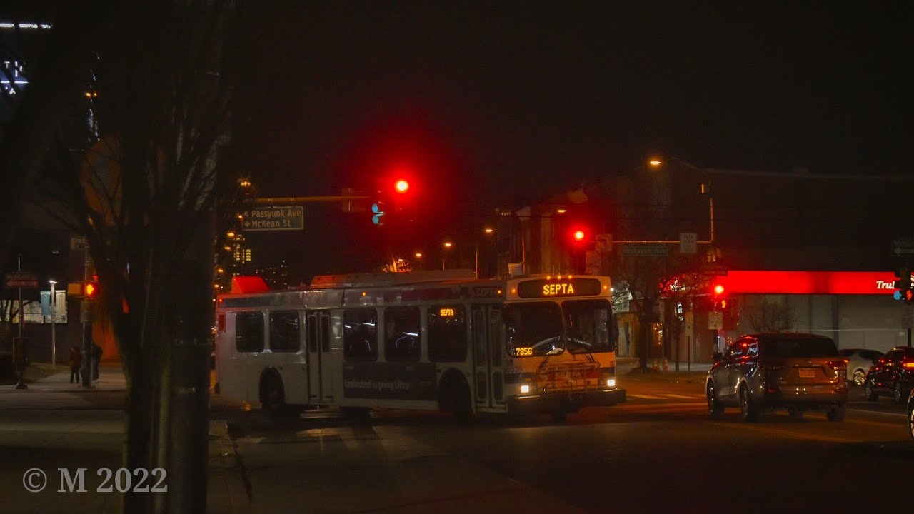 SEPTA Route 37: 2005 New Flyer D40LF #8035 Ride - YouTube