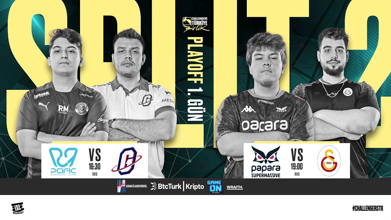 PCF 🆚 GAL — SUP 🆚 GS | VALORANT Challengers TR: Birlik 2. Split ...
