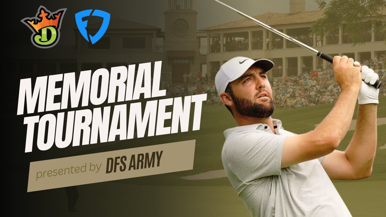 DFS PGA | the Memorial Tournament | FREE Draftkings and Fanduel Breakdown | DFS Army - YouTube