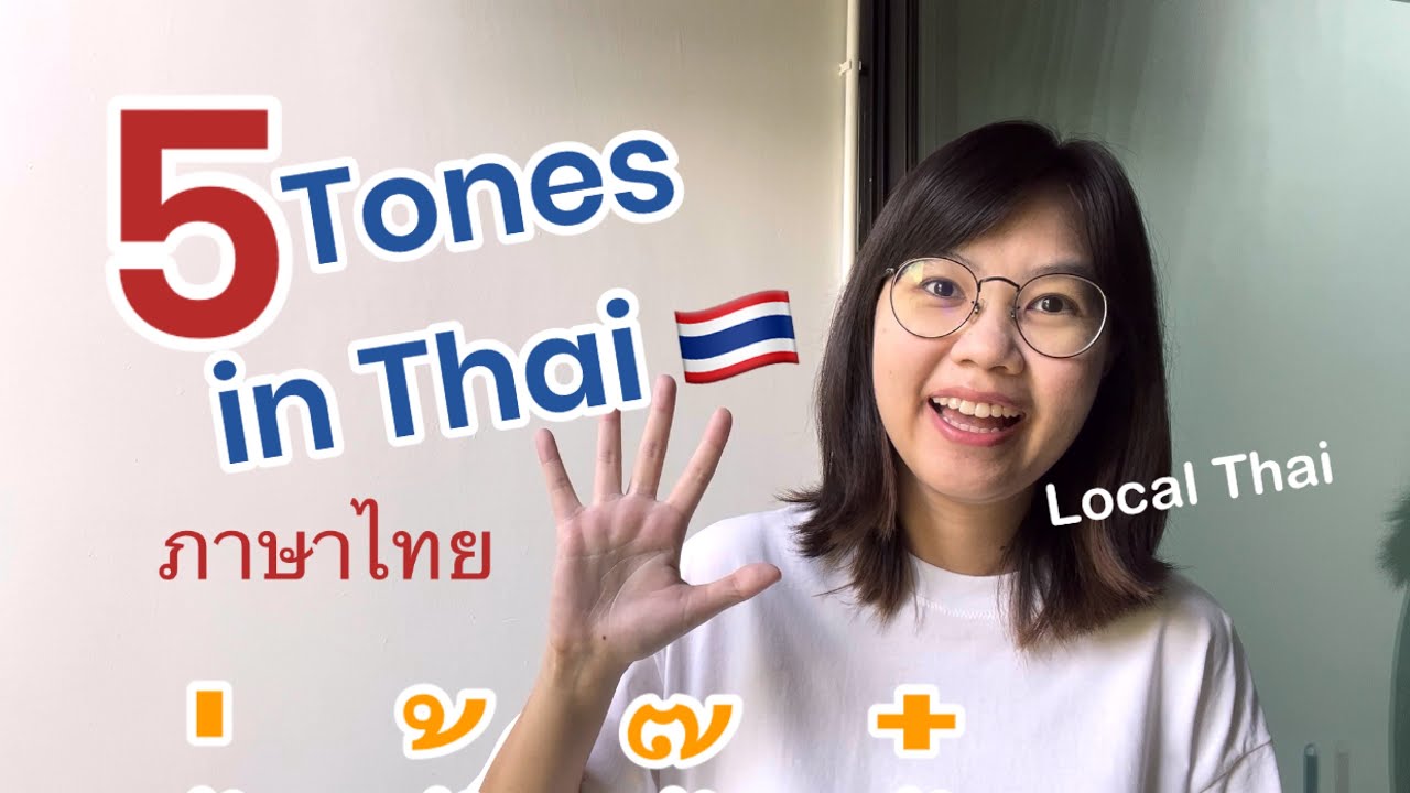 5 tones in Thai - Basic Thai for beginners | Yumii - YouTube