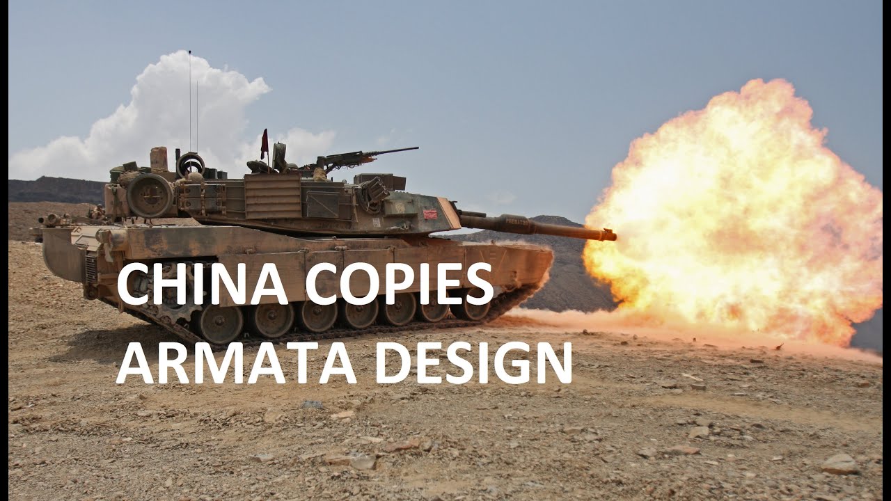 China copies its next generation VT-4 Tank design from ARMATA T-14 Tank ...