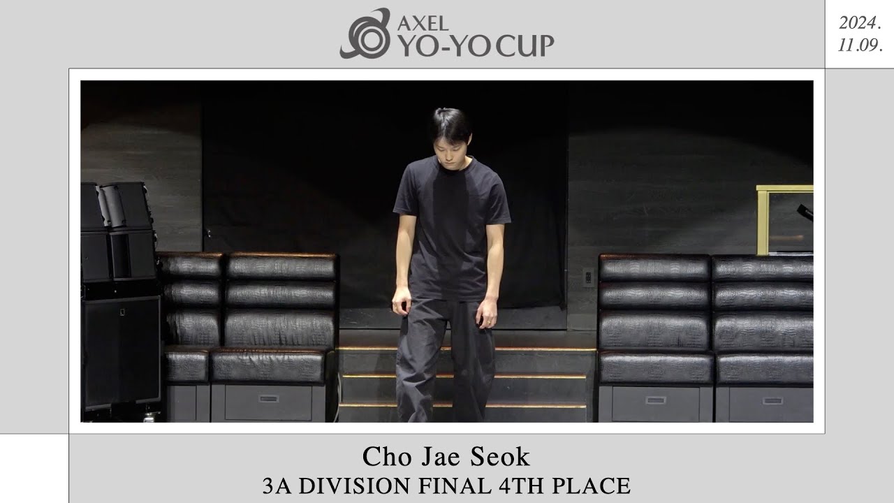 [AXELYC 2024] 3A Final 4th - Cho Jae Seok - YouTube