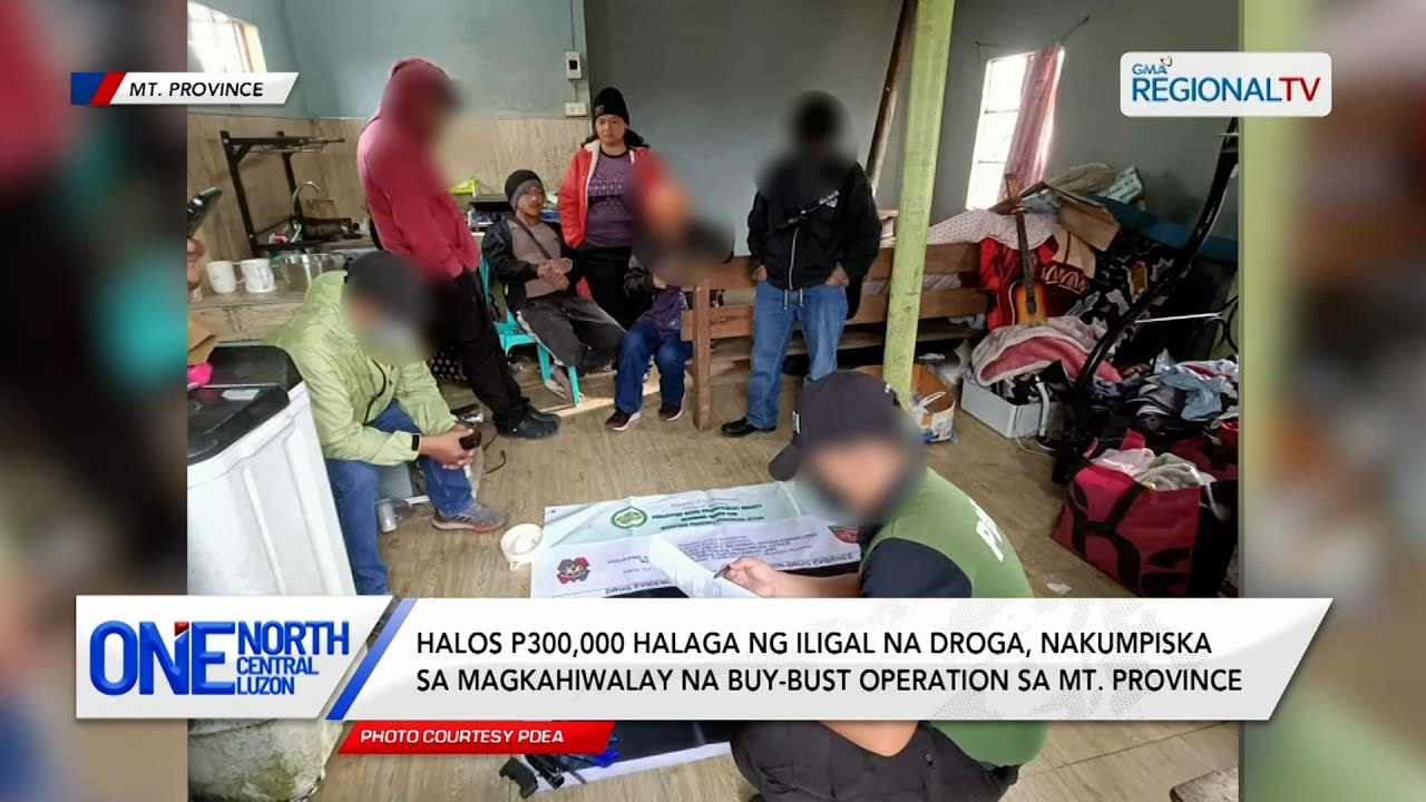 Halos P300,000 halaga ng iligal na droga, nakumpiska sa Mt. Province ...