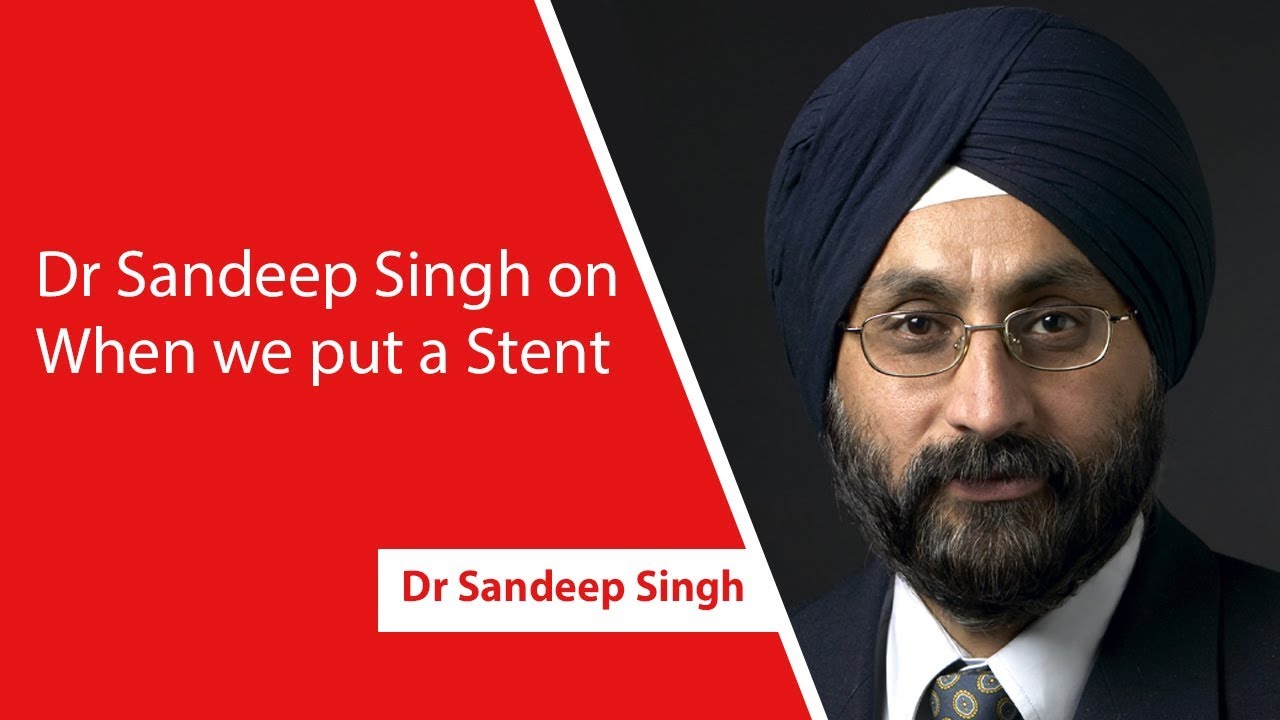 On When we put a Stent | Dr Sandeep Singh | Medtalks - YouTube