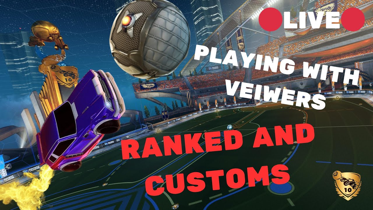 RL STREAM, SPECIAL GUEST!!! PLAYING WITH VEIWERS RANKED AND CUSTOMS, JOIN UP,TTS IS ON - YouTube