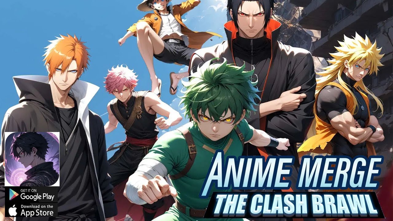 Anime Merge: The Clash Brawl Gameplay - Android iOS Anime Game - YouTube