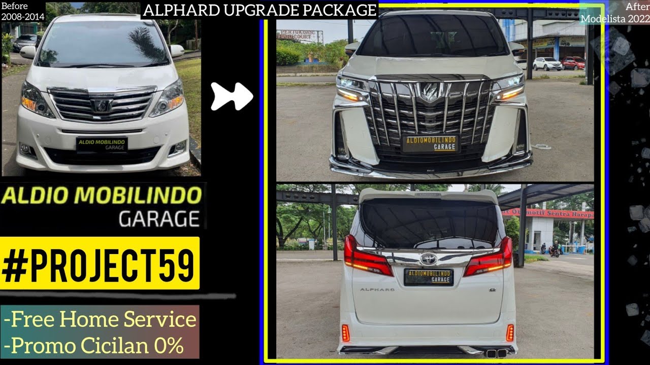 Project#59 Alphard 2009-2010-2011-2012-2013-2014 Anh 20 upgrade ...