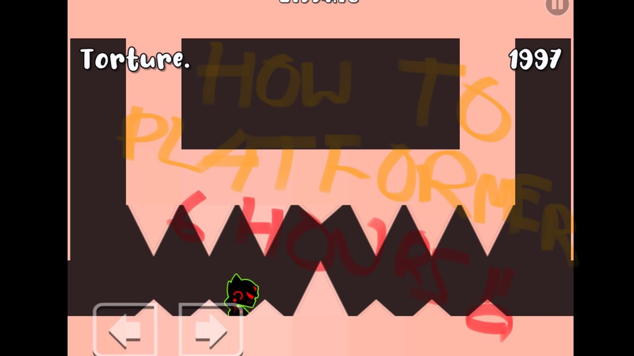 I beat How to Platformer in GD on mobile but it took me a “mere” 6 ...