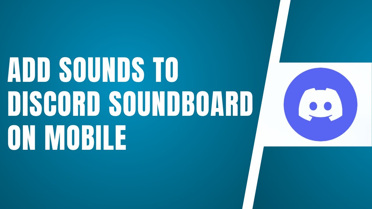 How To Add Sounds To Discord Soundboard On Mobile - YouTube