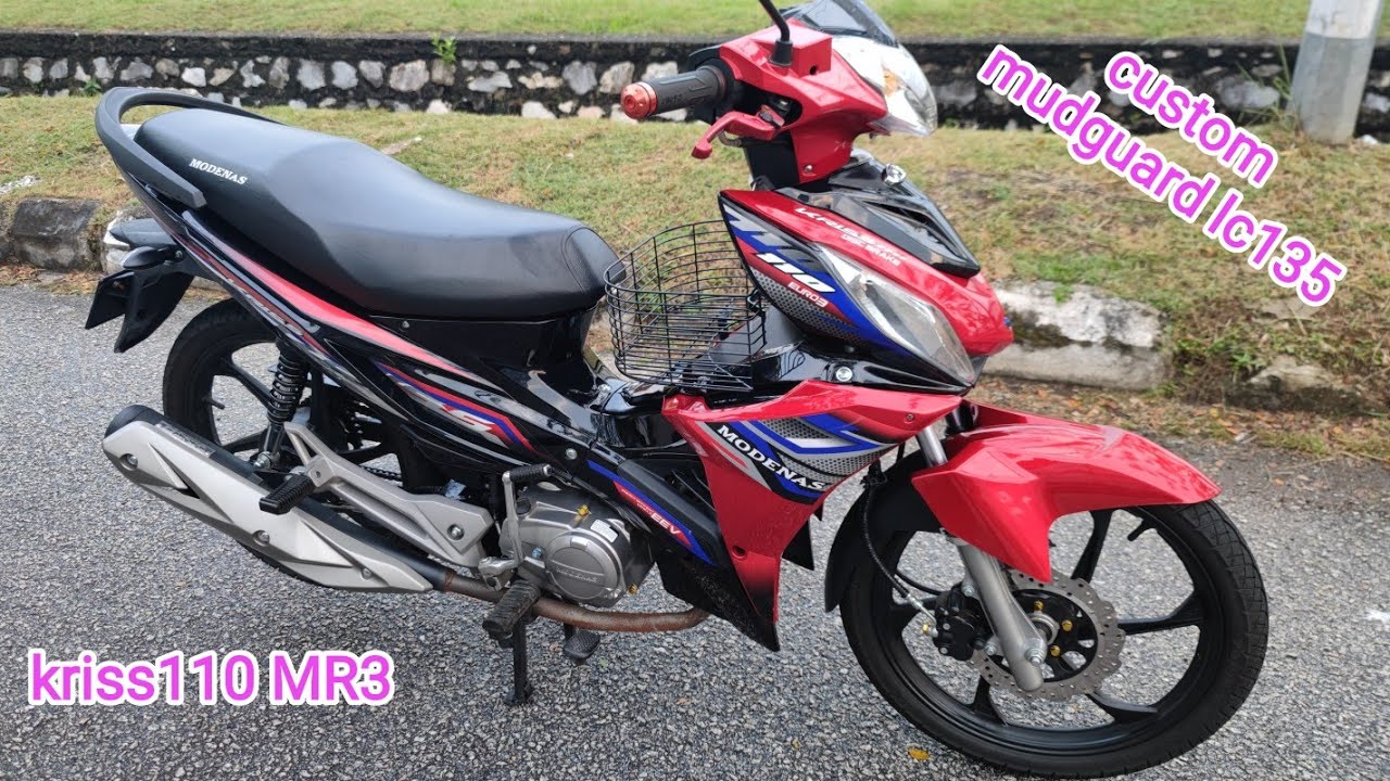 Kriss 110 MR3 - Cara pasang mudguard yamaha Lc135 #modenas #kriss #mr3 ...