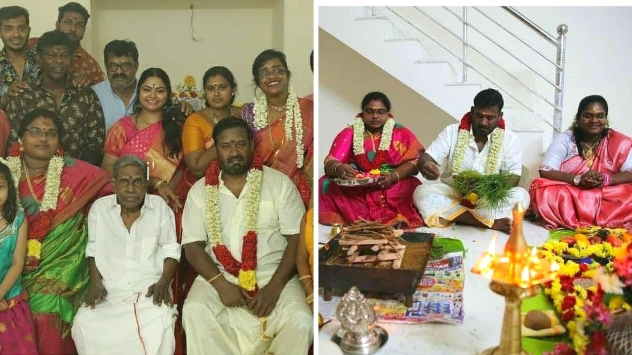 Robo shankar big Family with Daughter and cosins | Robo shankar Family ...