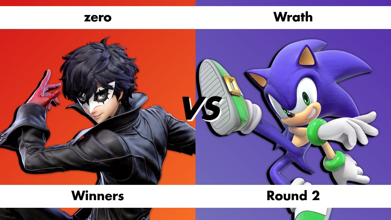 SmU5h Weekly #136 - zero (Joker) Vs. Wrath (Sonic) Smash Ultimate ...