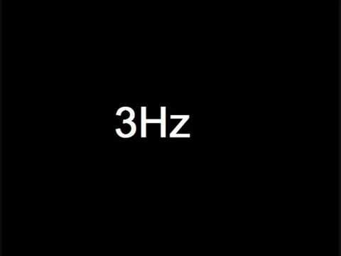 3Hz sound test - YouTube