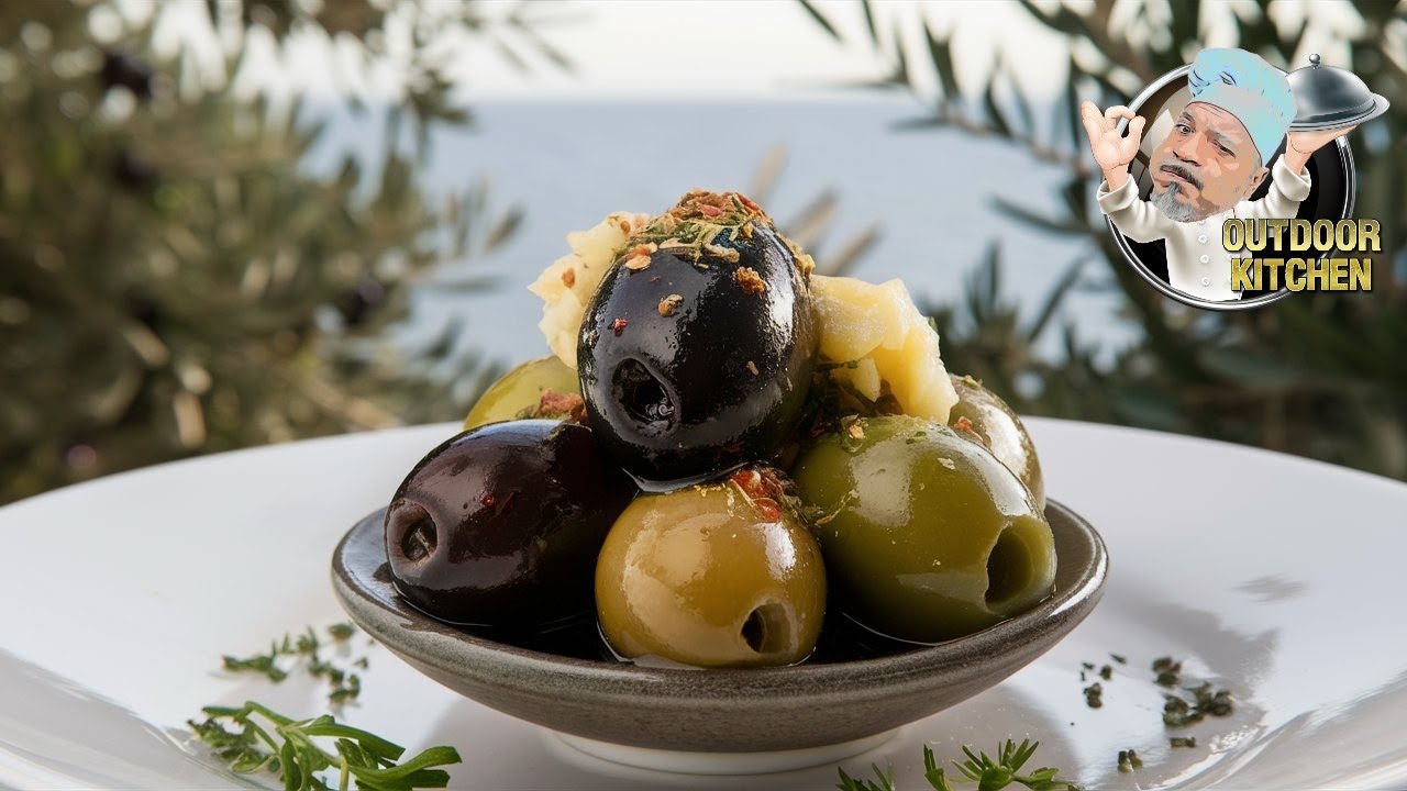 Aromatische Knoblaucholiven: Oliven einlegen mit Knoblauch und Gewürzen ...