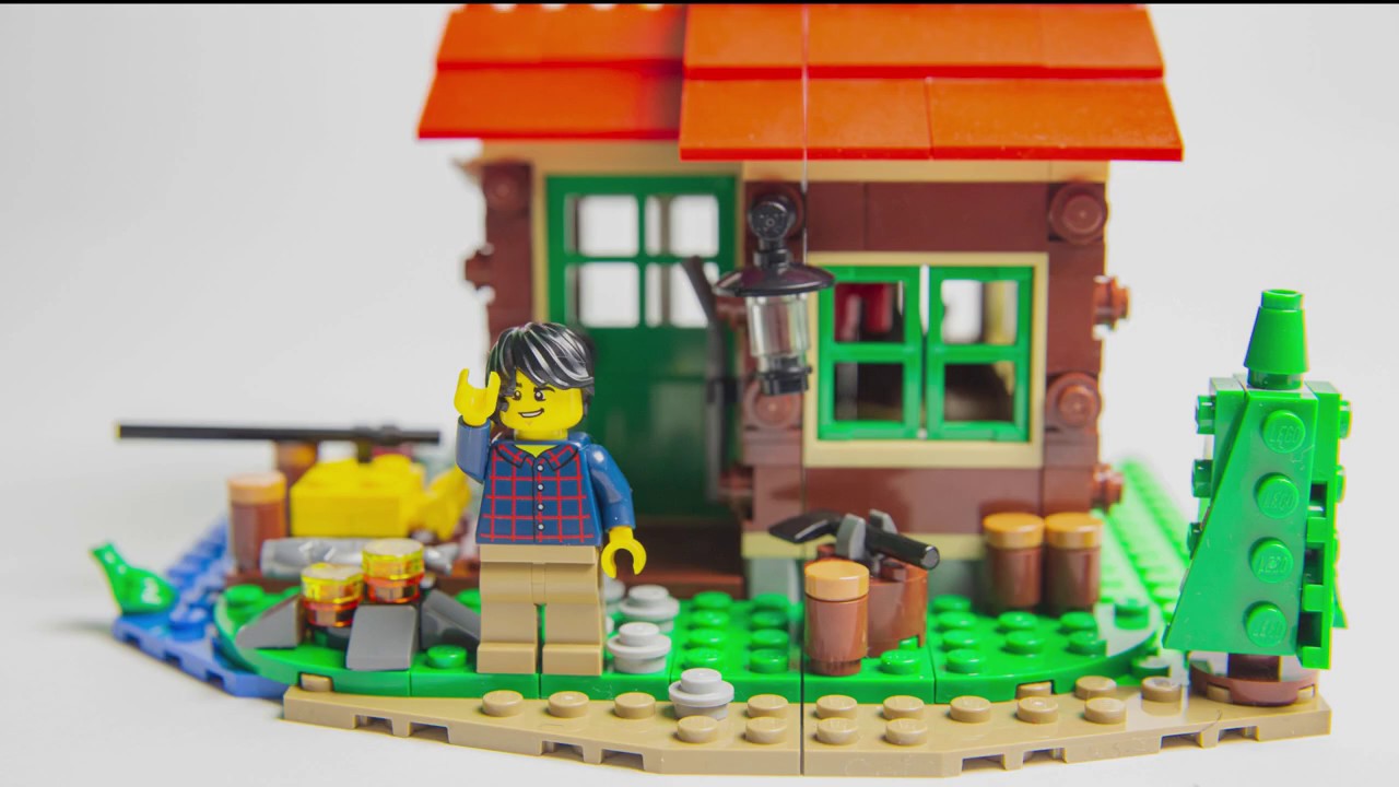LEGO Creator 31048 - Lakeside Lodge - speed build and review - YouTube