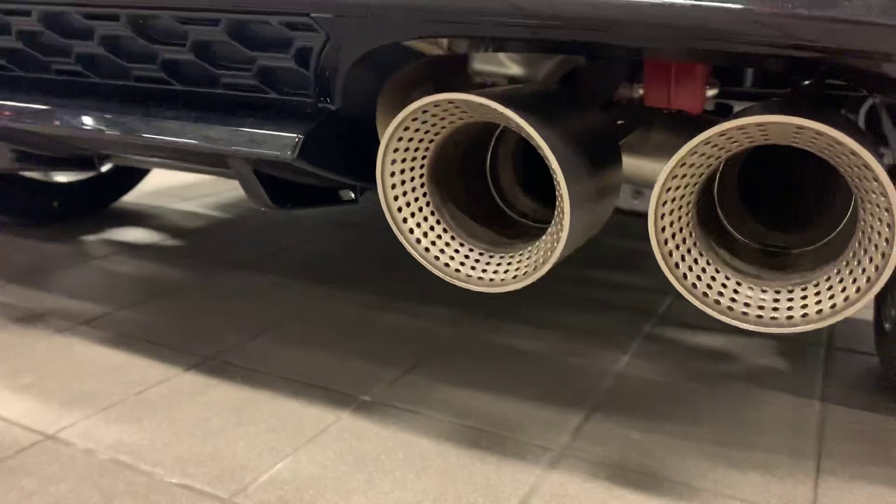 VW Golf R 7.5 2019 akrapovic exhaust with WLTP GPF - YouTube