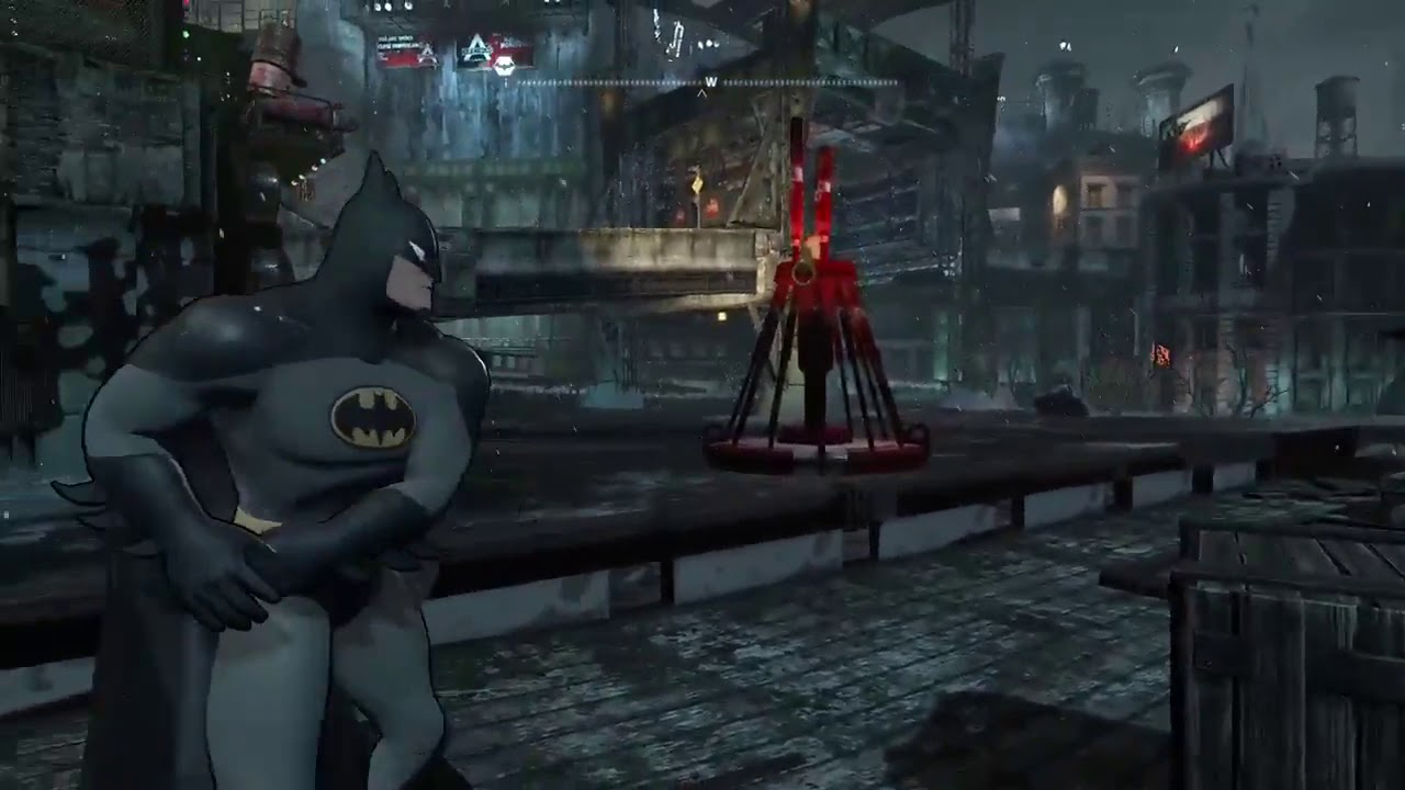 Batman Arkham City Scarecrow Easter Egg - YouTube