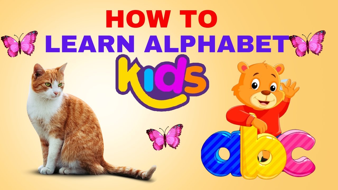 How To Learn Alphabet Video For Kids | kids Learning | Games | Cartoon ...