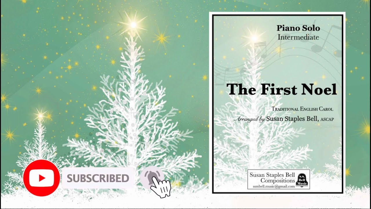 The First Noel, Piano Solo for Christmas Recitals & Worship - YouTube