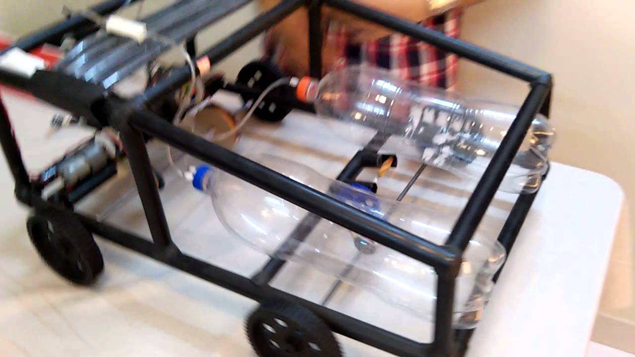 BEST MECHANICAL ENGINEERING PROJECT - AIR ELECTRO HYBRID CAR MODEL made ...