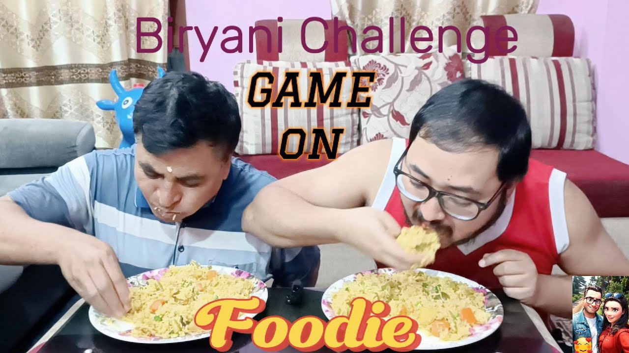 Biryani खाने challenge भिडियो | Biryani खाने family game #mukbang - YouTube