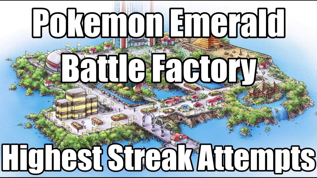 Pokemon Emerald Battle Factory - High Streak Attempt - YouTube