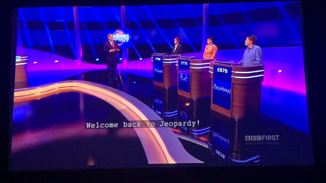 Jeopardy UK, 1st Contestant chat - Miles Searle Day 2 (1/3/24) - YouTube