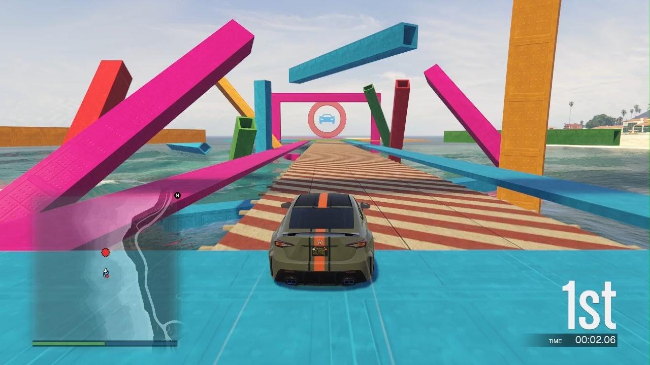 GTA Online | Face 2 Face Race | #2025 - YouTube