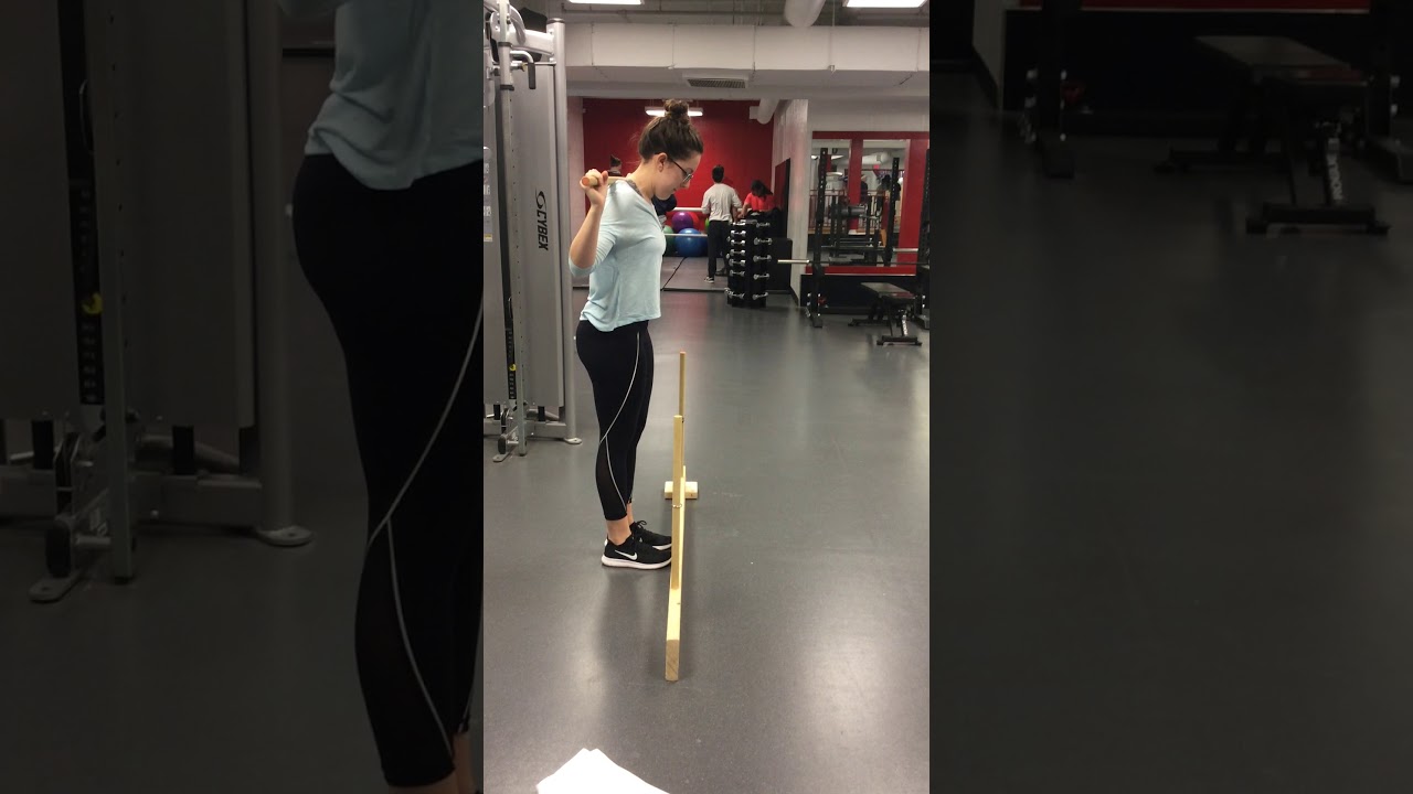 Hurdle Step Side View - YouTube