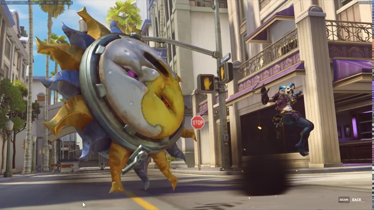 Overwatch | Rip tire to face - YouTube