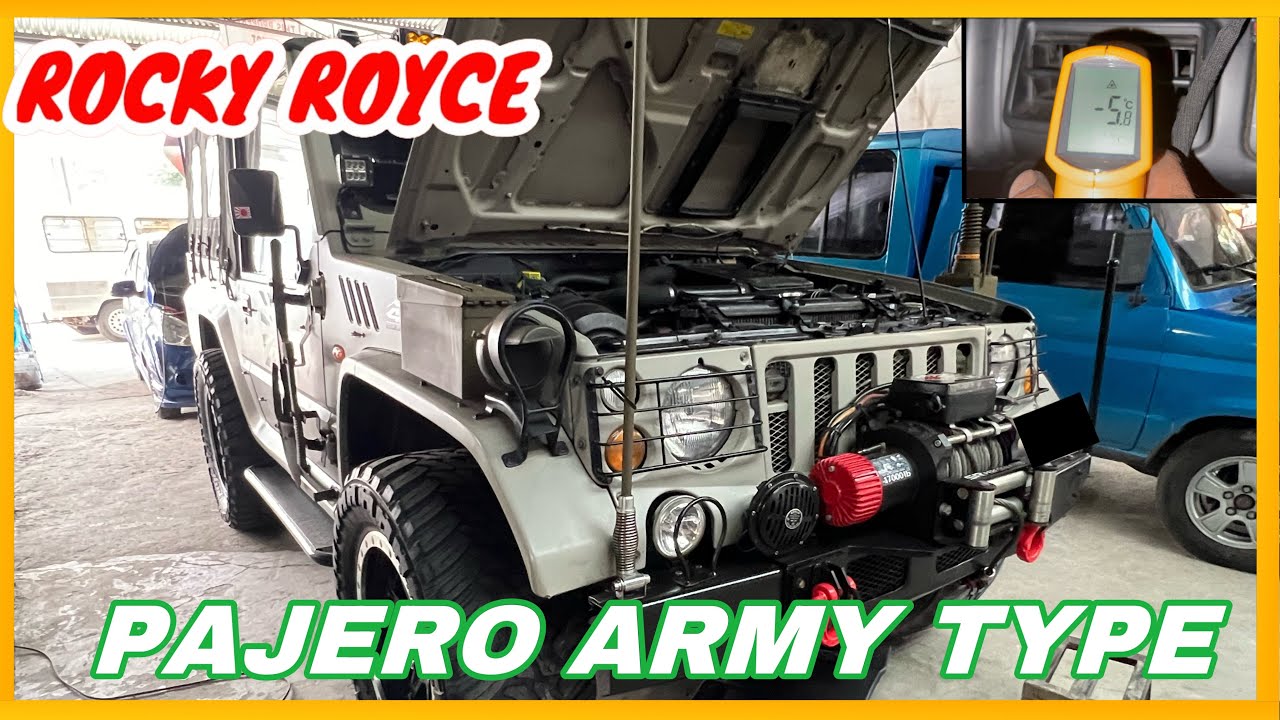 MITSUBISHI PAJERO SPORT: ARMY TYPE | ROCKY ROYCE - YouTube