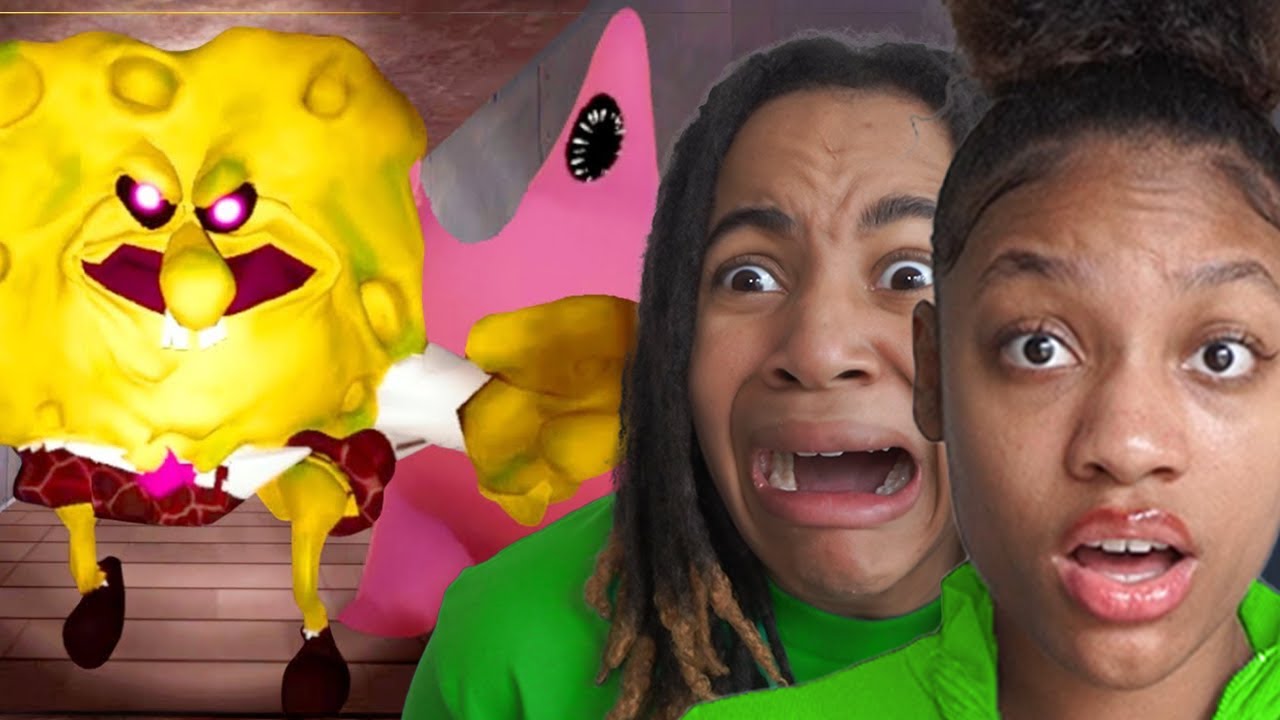 DON'T GO INTO KRUSTY KRABS BASEMENT.. SPONGEBOB IS HUNGRY FOR FLESH ...