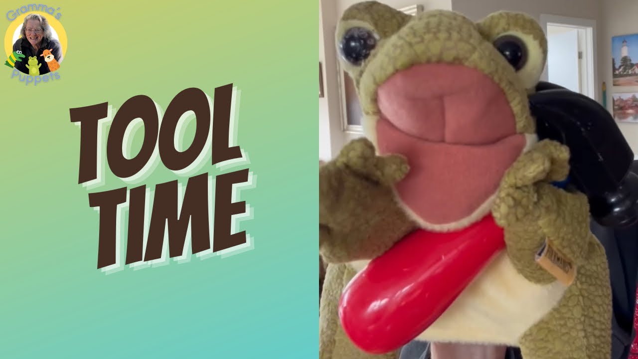 Puppets find a hammer and want to use it | Gramma’s Puppets - YouTube