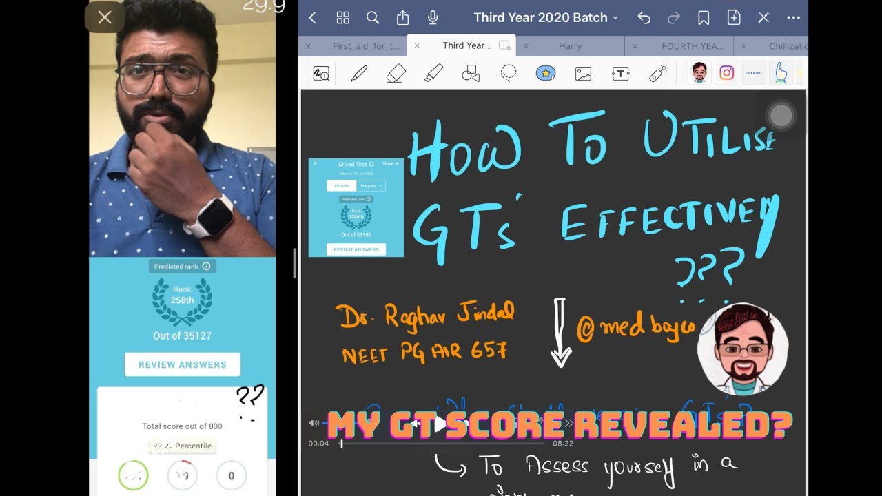 Marrow GT vs real exam ?| The right method of reviewing Gt for NEET PG ...