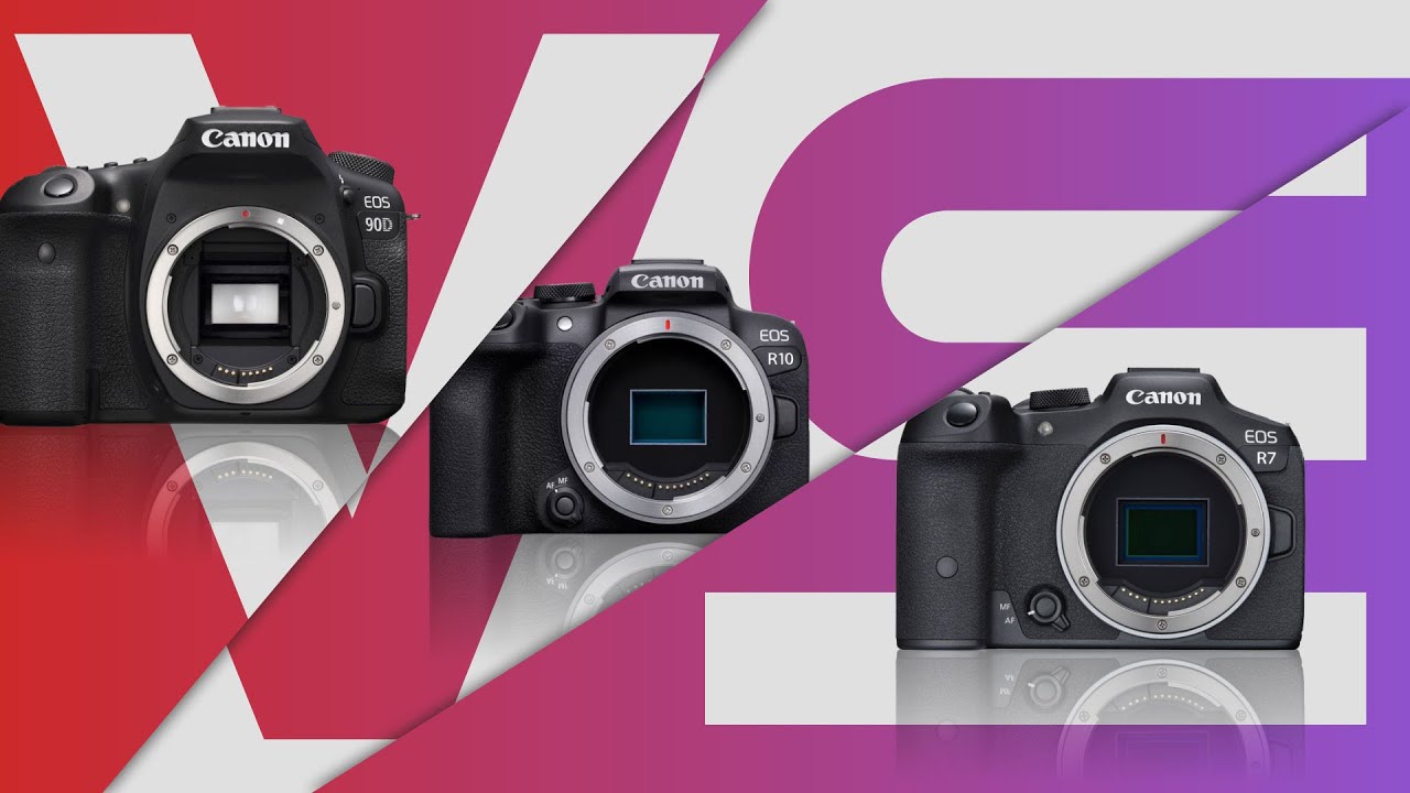 Canon R10 vs 90D vs R7 - YouTube