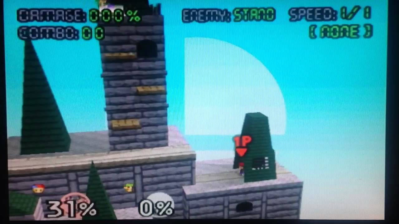 Super Smash Bros. [N64] (Training Mode) Ness vs Luigi - YouTube