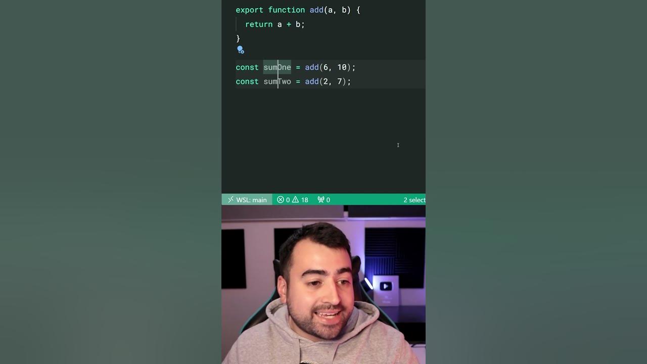 Edit Multiple Lines At Once In Vs Code Javascript Dcode Coding Softwareengineer Vscode
