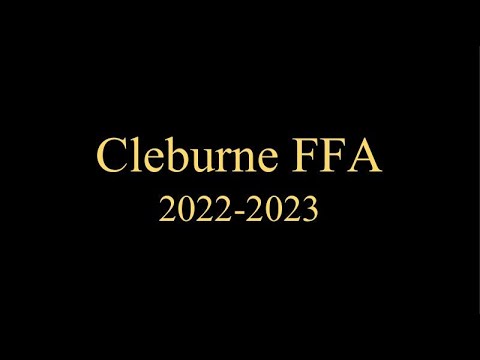 Banquet Slideshow: Cleburne FFA 2022-2023 - YouTube