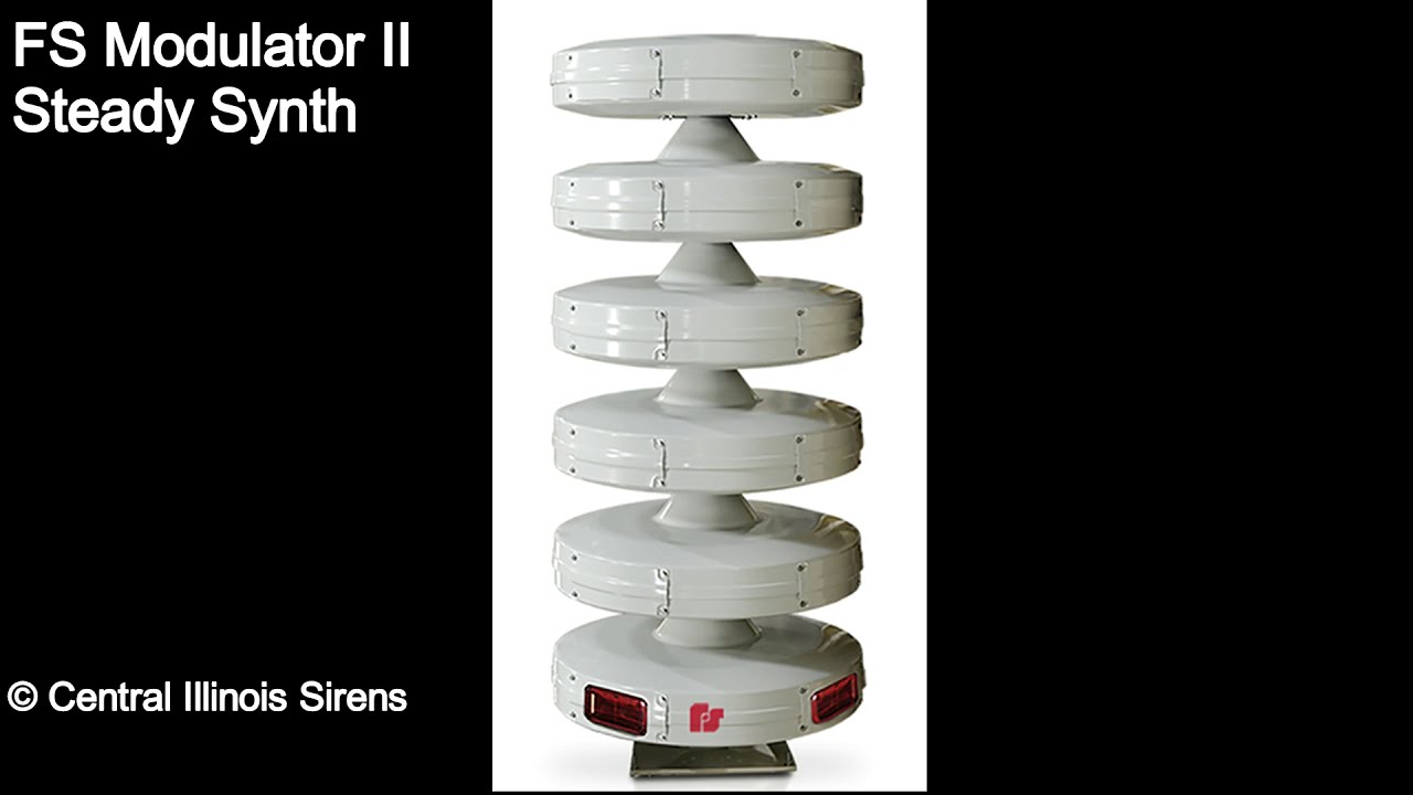 Federal Signal Modulator II Steady Synth - YouTube