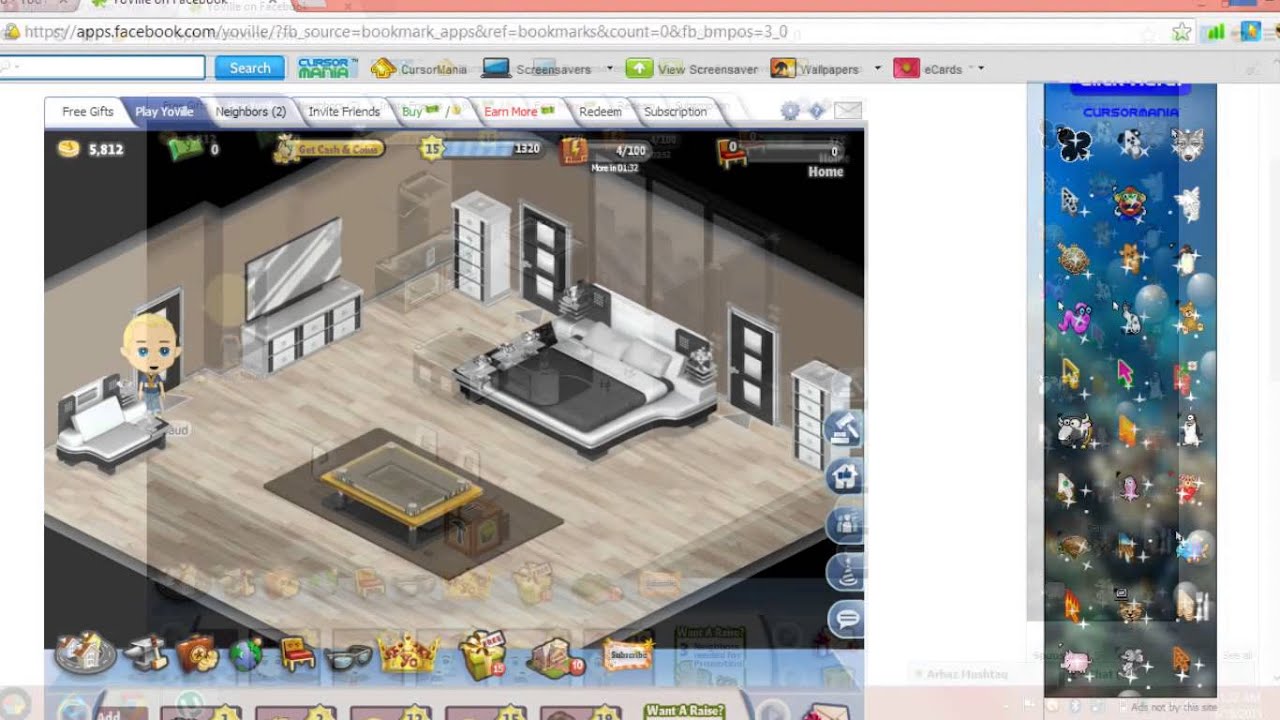Yoville Rooms - YouTube