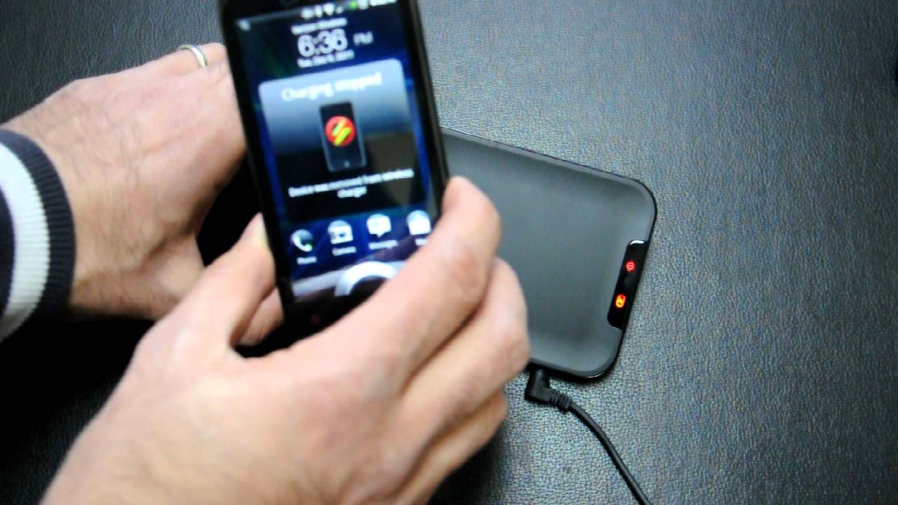 HTC Rezound Wireless Charging Setup - YouTube