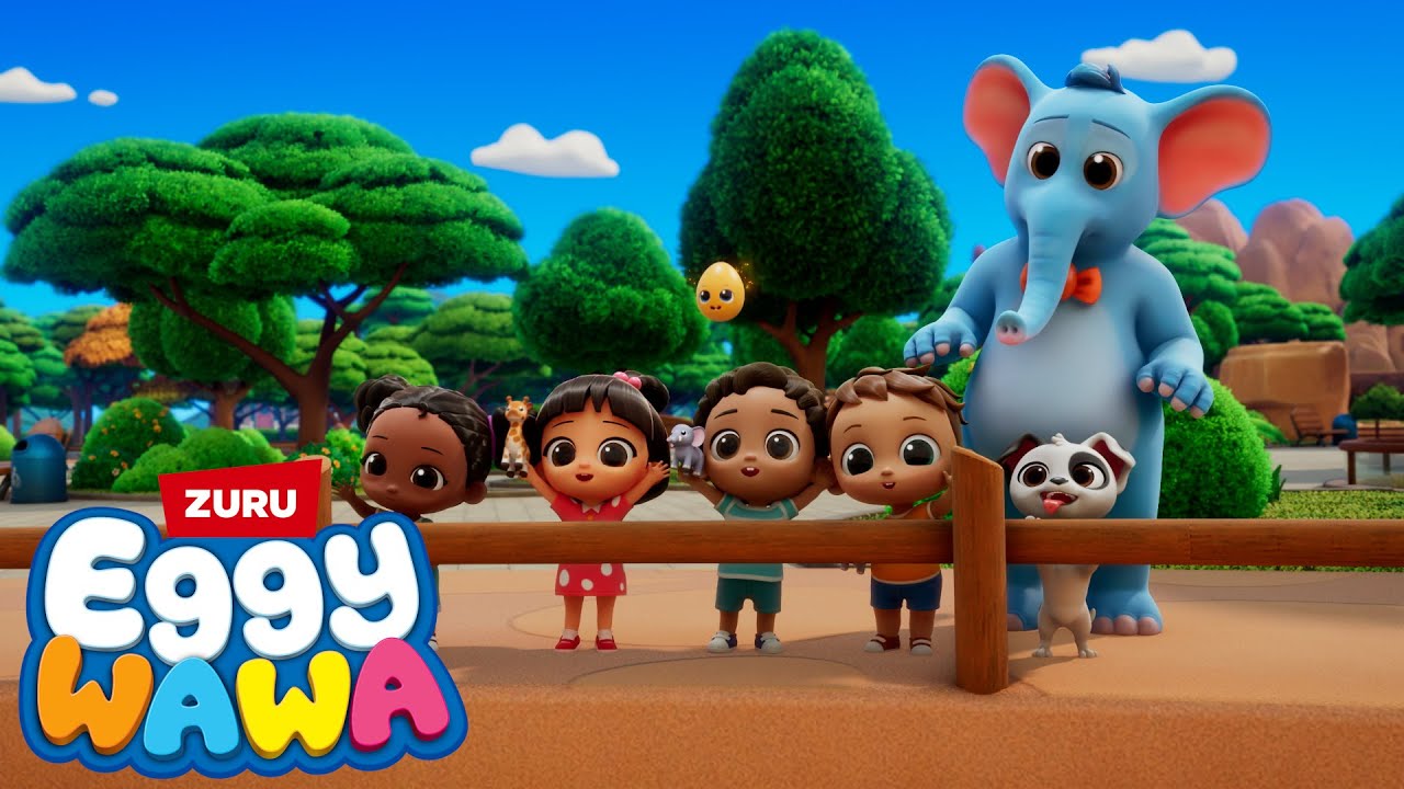 Learn animals with Eggy Wawa | Preschool learning videos for 3 year ...