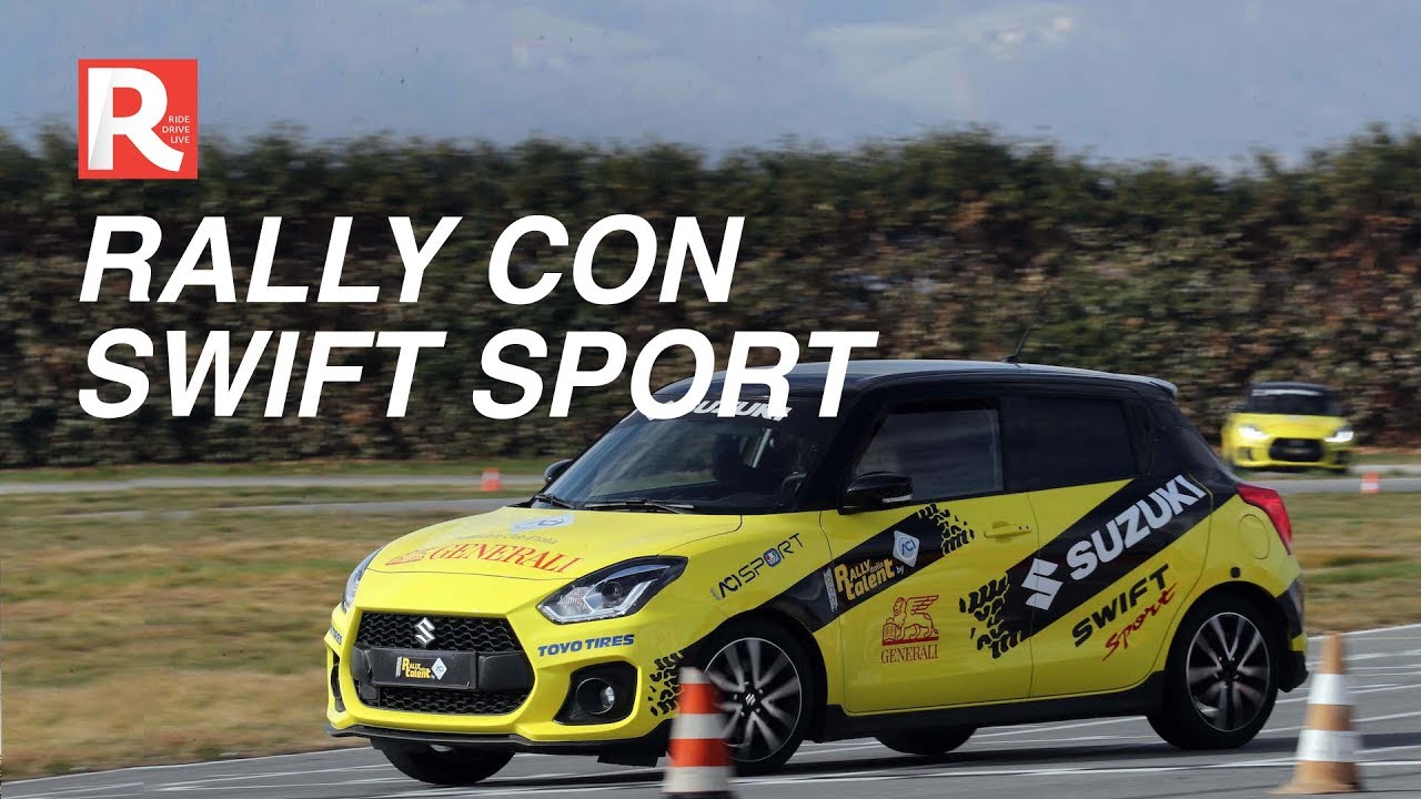 Suzuki Swift Sport, prova della piccola sportiva al Rally Italia Talent ...
