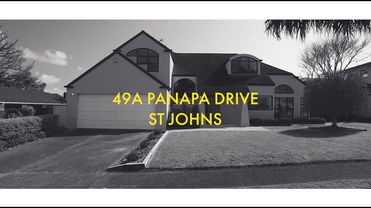 49A Panapa Drive, St Johns - Vanessa Mowlem & Jono Barton - YouTube