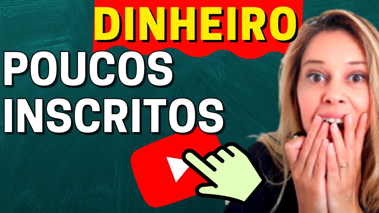 Como Ganhar Dinheiro No Youtube Com Poucos Inscritos Youtube