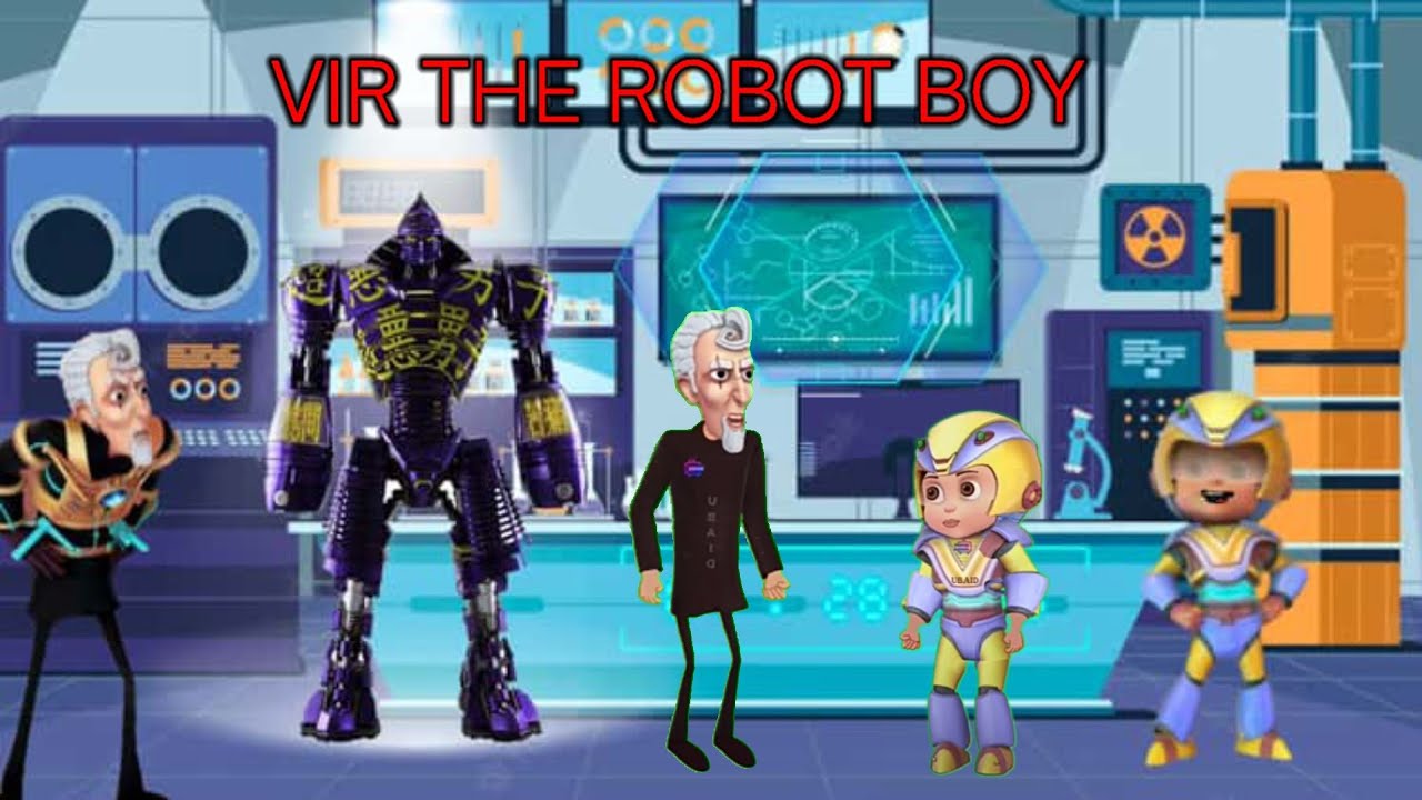 vir the robot boy cartoon ĺ vir cartoon robot boy ĺ #viralvideo # ...